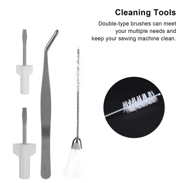 SEWING MACHINE CLEANING Kit 4-Pieces Cleaning Tools For Cleaning The ...