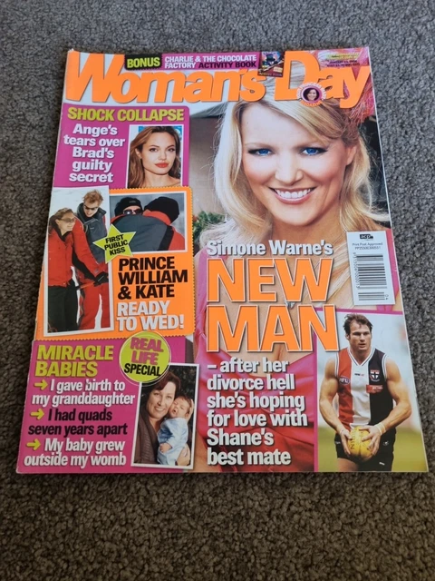 WOMAN'S DAY MAGAZINE January 2006-Princess Mary EUR 15,37 - PicClick FR