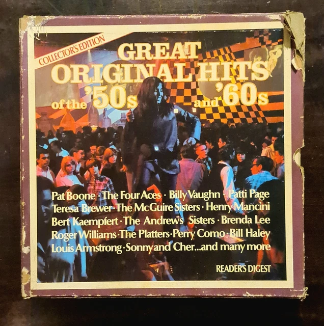 GREAT ORIGINAL HITS of the 50s and 60s Reader's Digest 9 LP Vinyl ...