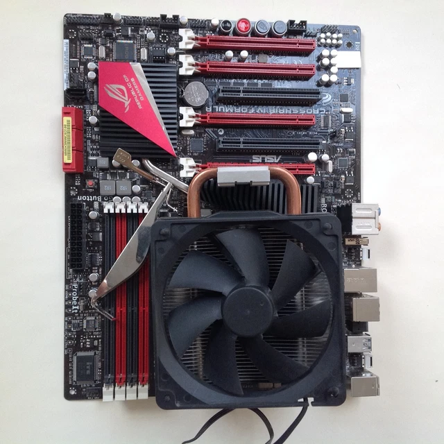 ASUS ROG CROSSHAIR IV FORMULA AM3 AMD Motherboard Heat sink 3GHz CPU £ ...