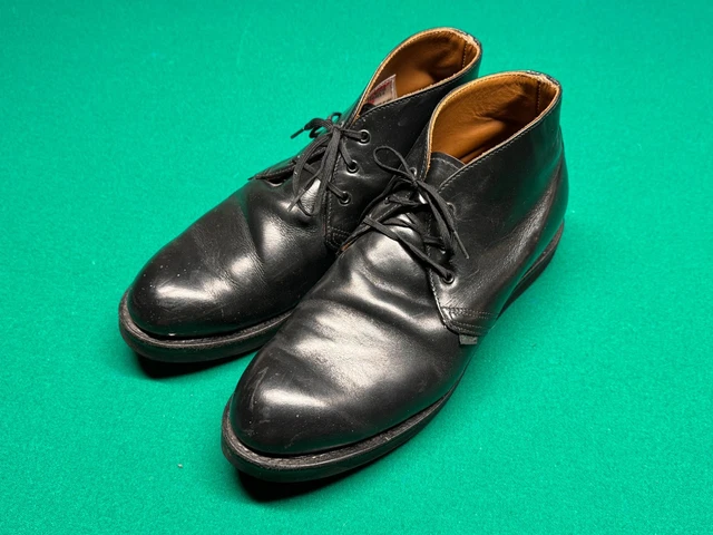 RED WING HERITAGE Postman Chukka 11 USA Made Black Leather £97.21 ...