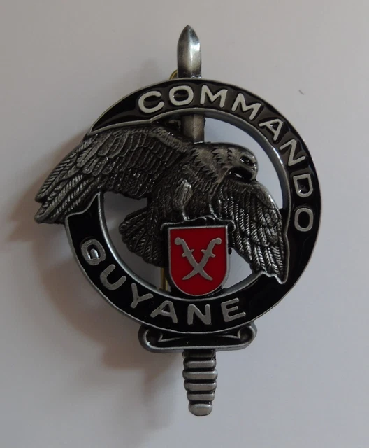 FRENCH FOREIGN LEGION/ARMY Commando CEFE Guyane Badge/Brevet - New £11. ...