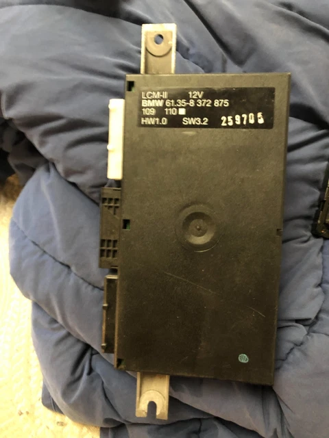 BMW E38 7-SERIES E39 5-Series Light Control Module Lamp LCM 1995-1998 ...