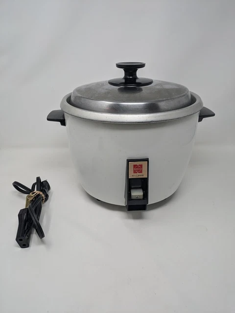 VINTAGE NATIONAL RICE-O-MAT SR-18EH 10 Cup Rice Cooker Vegetable ...