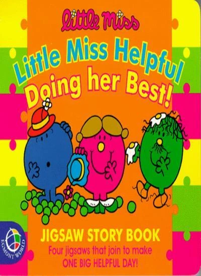 LITTLE MISS HELPFUL Doing Her Best! (Mr. Men & Little Miss Jigsaw Books ...
