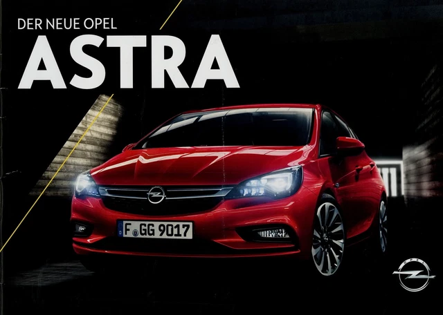 OPEL ASTRA PROSPEKT 2015 6/15 D brochure prospectus catalogus broschyr catalog EUR 17,90 ...