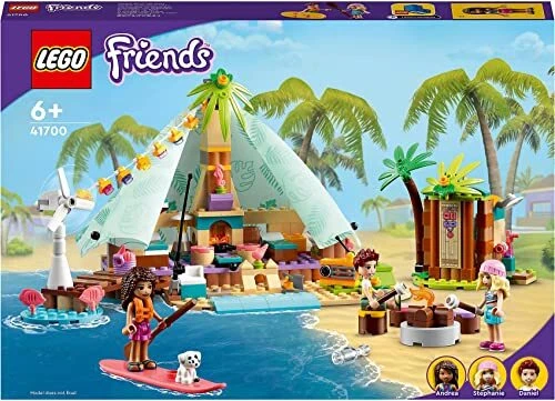 LEGO FRIENDS GLAMPING on the Beach 41700 Toy Blocks Pretend Play de JP ...