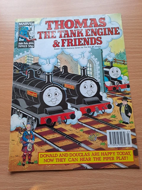 THOMAS THE TANK Engine And Friends Marvel Magazine Comic Issue No. 113 ...