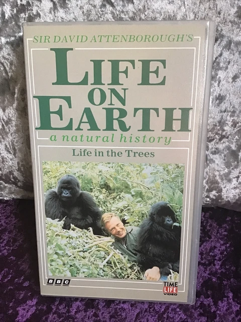 DAVID ATTENBOROUGH LIFE On Earth - Life In The Trees Gorillas VHS £3.99 ...