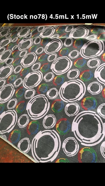 1M OF RETRO Coach/Bus/Train/Camper Fabric (Moquette) £20.00 - PicClick UK