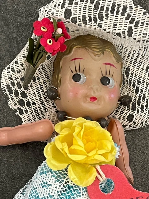 1927 CELLULOID CUPIE Doll w/ Original Fair Tag - 5” $19.65 - PicClick CA