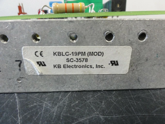 KB ELECTRONICS KBLC-19PM (MOD) SC-3578 DC Motor Speed Control .1 120V 1 ...