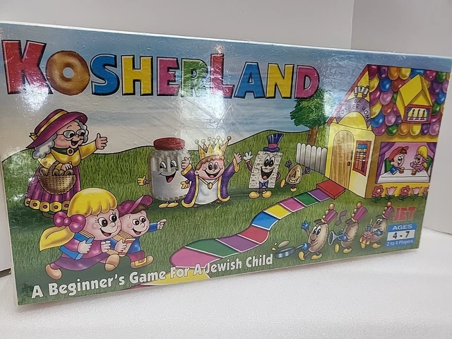 KOSHERLAND A BEGINNERS Game For A Jewish Child Boardgame New Sealed ...