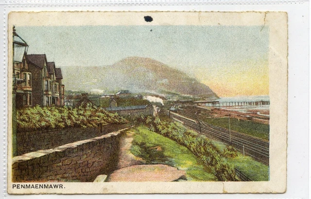 (GC8608) RAILWAY LINE View, PENMAENAWR, Conwy, Clwyd, Wales c1910 £4.35 ...
