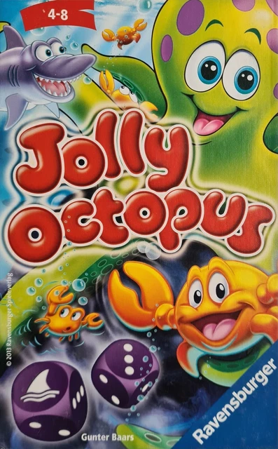 &JOLLY OCTOPUS&, VON "Ravensburger", ab 4 Jahren, VOLLSTÄNDIG EUR 3,80 ...