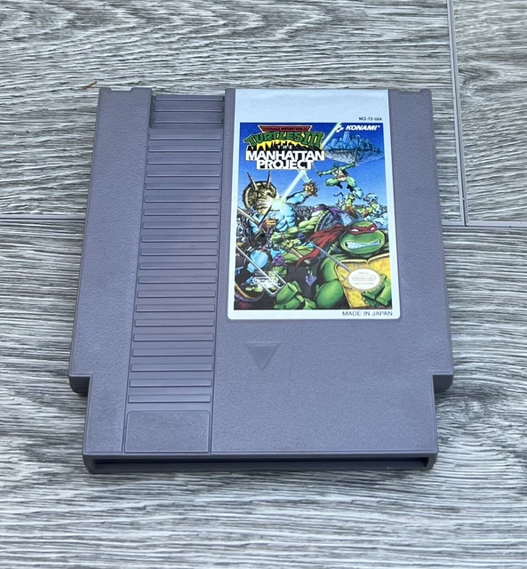 TEENAGE MUTANT NINJA Turtles III: The Manhattan Project Nintendo Game ...