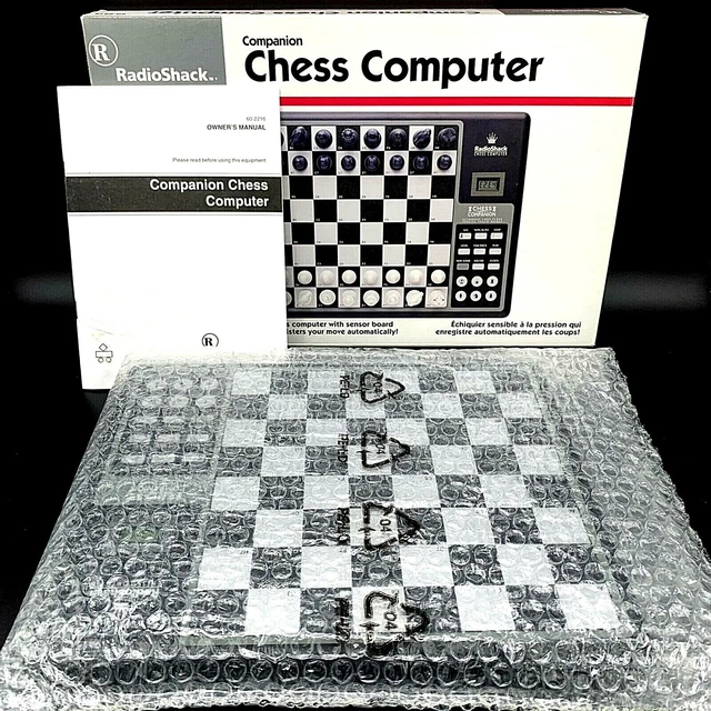 RARE NEW OPEN Box VINTAGE 1997 RADIO SHACK Companion Chess Computer 60 ...
