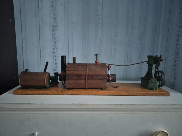 VINTAGE STUART TURNER Vertical Live Steam Pump Model 10v. Used ...