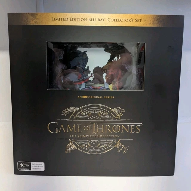 RARE! GAME OF Thrones Complete Collection [LIMITED EDITION] Blu-ray ...