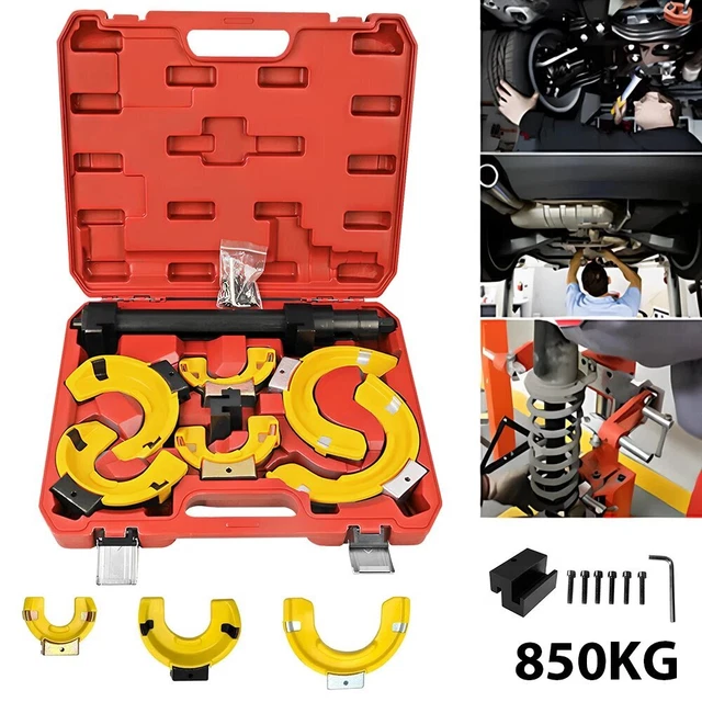 COIL SPRING STRUT Compressor Clamp Shock Absorber Suspension 3 Pcs Tool ...