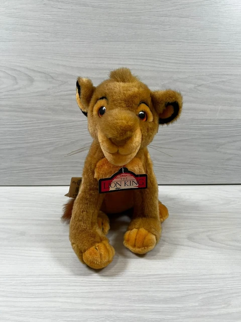 ORIGINAL RARE DISNEY Store The Lion King Simba Vintage Soft Toy Plush £ ...