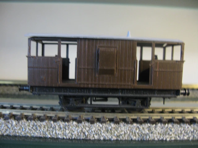 OO GAUGE FINESCALE Kit Built Cambrian C14 Br Shark Brake Van (234) EUR ...