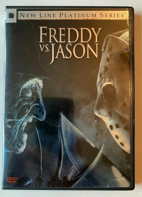 FREDDY VS JASON DVD HORROR 2003 2-Discs + JASON X 2001 Friday the 13th ...