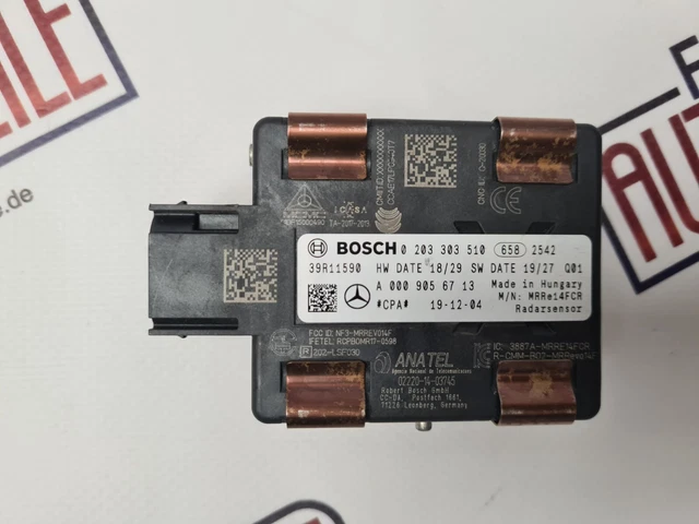 ORIGINAL MERCEDES-BENZ RADARSENSOR Totwinkel Collision Warning ...