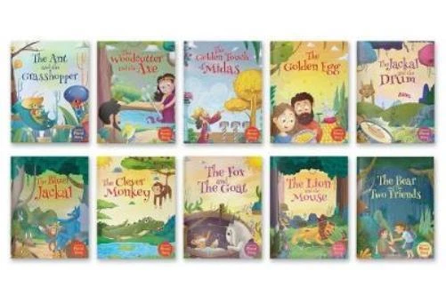 WONDER HOUSE BOOKS Illustrated Moral Stories Boxed Set (Boxed pack) EUR ...