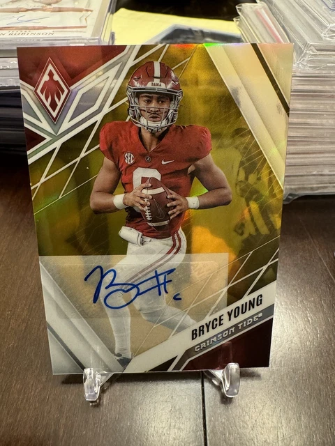 2023 CHRONICLES DRAFT Picks Bryce Young Rookie Auto Phoenix Gold 6 /10 ...