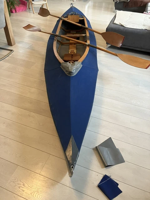 FALTBOOT MTW KOLIBRI 3 mit Paddel und Steuerblatt/ Pinne +++ 2-Sitzer ...