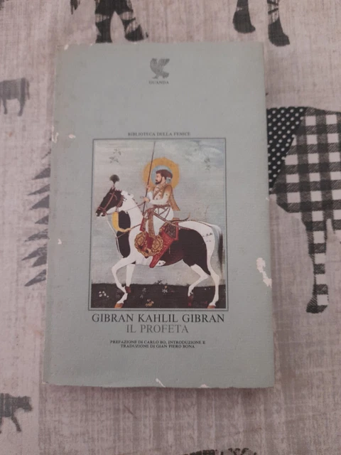 IL PROFETA DI Gibran Kahlil Gibran del 1981 Guanda con testo inglese a ...