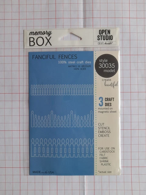 CLEARANCE MEMORY BOX Die Set - Fanciful Fences New (BX7) £5.00 - PicClick UK