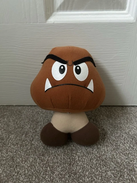 GOOMBA SUPER MARIO Mushroom 2008 Nintendo Corgi Classic Plush Soft Toy ...