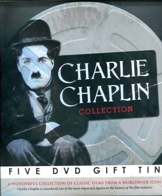 CHARLIE CHAPLIN FILM in Metal Reel Tin, Good Collection, DVDs EUR 13,49 ...