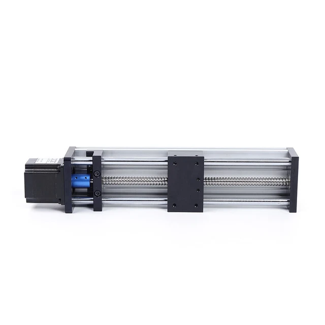 LINEAR GUIDE STAGE Rail Motion Slide Stage Actuator ＆ Motor Stepper ...