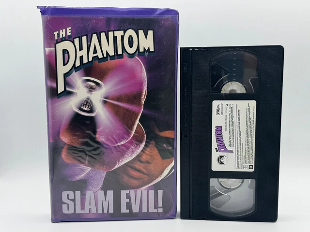 THE PHANTOM (VHS, 1997, Clamshell) Billy Zane Comic Book Adaptation £4. ...