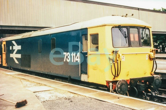 UK RAILWAY PHOTOGRAPH of Class 73 Locomotive 73114. RM73-101 £1.70 ...