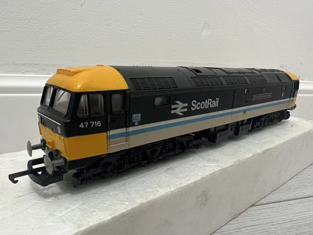 OO GAUGE LIMA class 47 locomotive Scotrail - Slight Damage To One Body ...