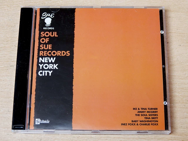 SOUL OF SUE Records/New York City/2005 CD Album/Ike & Tina Turner ...