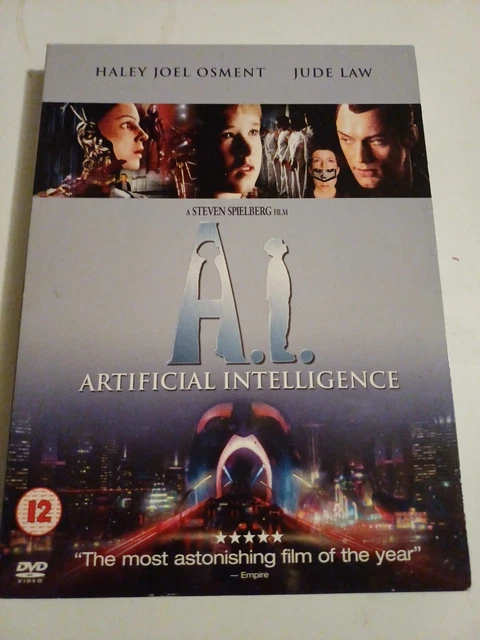 AI - ARTIFICIAL Intelligence (2 Disc DVD Set 2002) Jude Law £1.10 ...