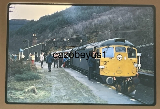 ORIGINAL 35MM ELECTRIC Train 5332 RCTS Stromeferry Highlands Dated 1973 ...