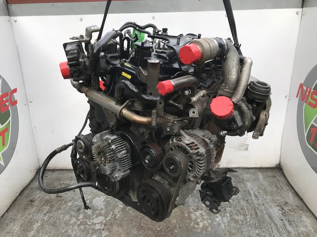2009 NISSAN NAVARA D40 Complete Diesel Engine 2.5l 169bhp Euro 4 2007 ...