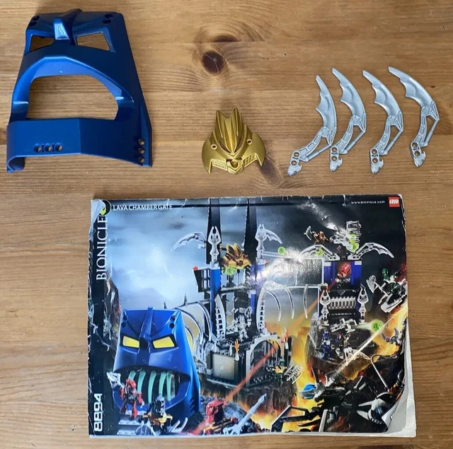 LEGO BIONICLE 8894 Piraka Roccaforte Istruzioni 53583 55238 50908 EUR ...