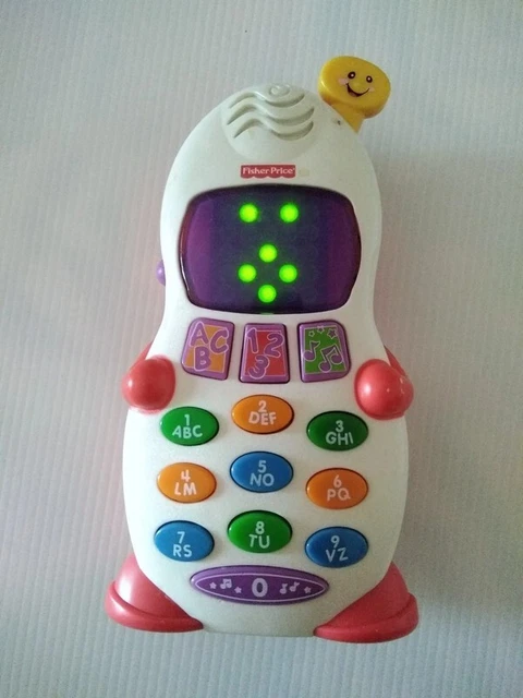 FISHER PRICE LAUGH & Learn Learning Phone Mattel funzionante working ... FISHER PRICE LAUGH & Learn Learning Phone Mattel funzionante working ...