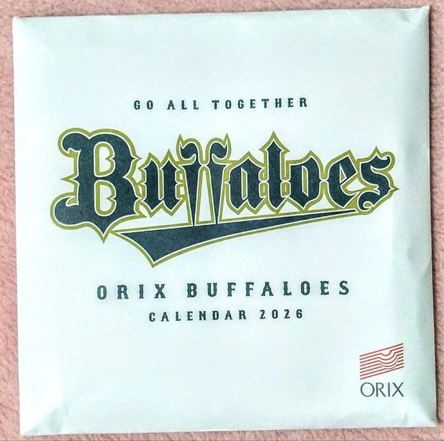 WE HAVE REDUCED the price! Orix Buffaloes 2026 Desk Calendar $95.72 ...