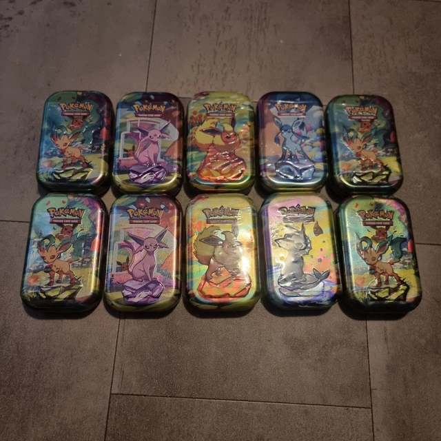 POKÉMON - PRISMATIC Evolutions Mini Tin Sealed 💎 X10 EUR 58,59 ...