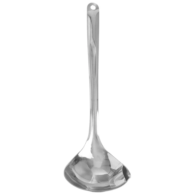 STAINLESS STEEL GREASE Spoon Separator Skimmer Kitchen Utensils Ladle £ ...