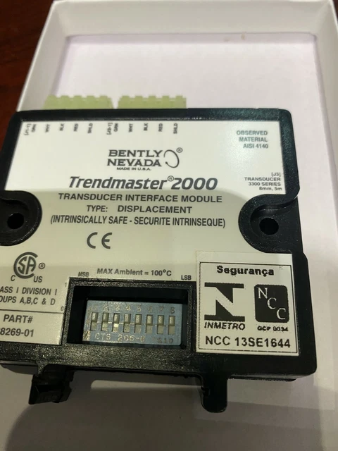 NEW BENTLY NEVADA Trendmaster 2000 Transducer Interface Module Velocity ...