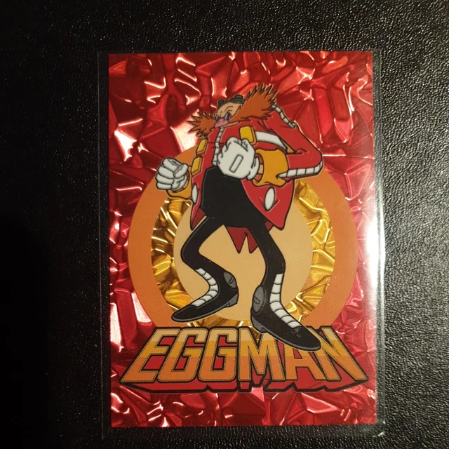 PANINI SONIC THE Hedgehog Gotta Go Fast Eggman Refractive 168 £2.11 ...